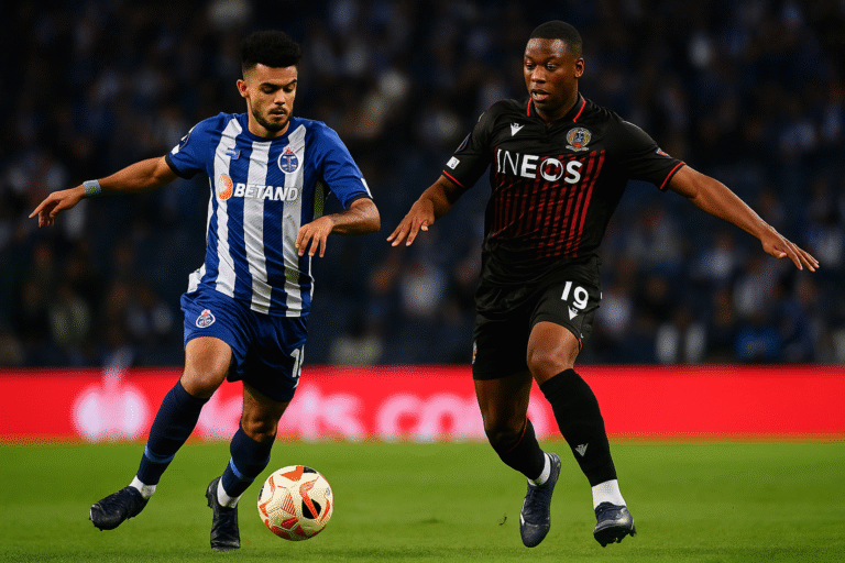 Hol nézhető az FC Porto vs Nice közvetítés? Online és TV infók! 2025.11.26.
